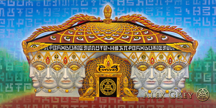 Alex Grey Entheon _ CoSM: The Chapel of Sacred Mirrors – LFMY